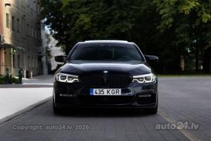 Black BMW 5 Series 2017 in Tallinn, with an engine capacity of 3.00 L and mileage of 195 thousand km for 27900 €, photo 8 on AUTOMOTO.COM.LV