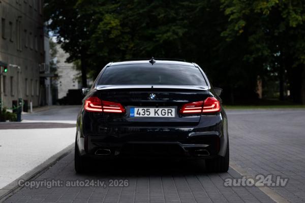 Black BMW 5 Series 2017 in Tallinn, with an engine capacity of 3.00 L and mileage of 195 thousand km for 27900 €, photo 9 on AUTOMOTO.COM.LV