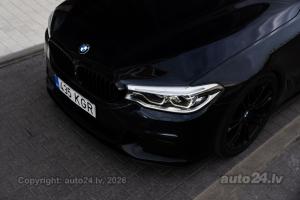 Black BMW 5 Series 2017 in Tallinn, with an engine capacity of 3.00 L and mileage of 195 thousand km for 27900 €, photo 10 on AUTOMOTO.COM.LV