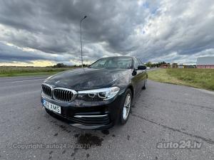 Black BMW 5 Series 2017 in Tallinn, with an engine capacity of 2.00 L and mileage of 105 thousand km for 19999 €, photo  on AUTOMOTO.COM.LV
