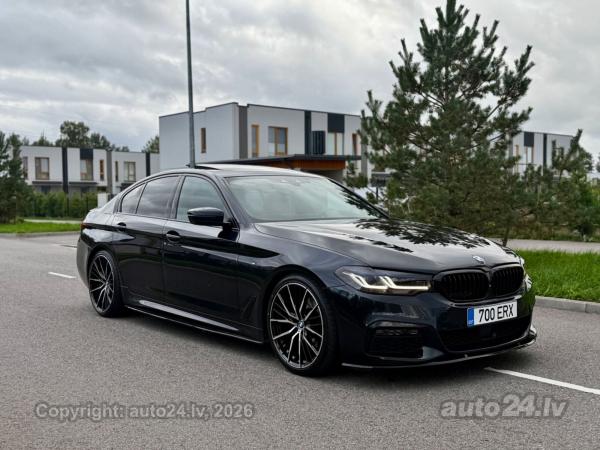 Black BMW 5 Series 2017 in Tartu, with an engine capacity of 2.00 L and mileage of 225 thousand km for 25990 €, photo 1 on AUTOMOTO.COM.LV