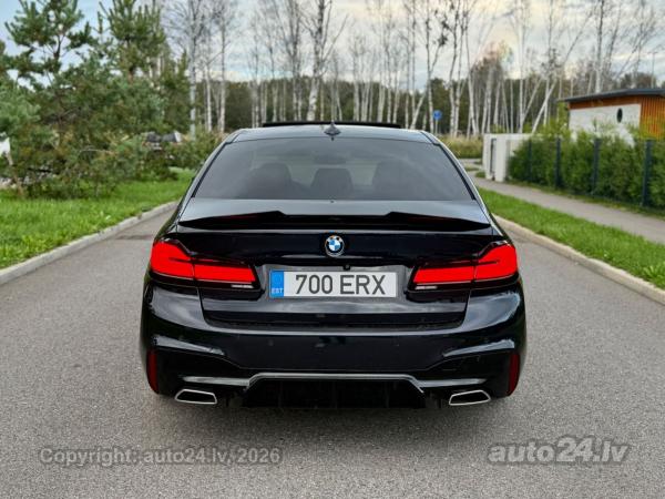 Black BMW 5 Series 2017 in Tartu, with an engine capacity of 2.00 L and mileage of 225 thousand km for 25990 €, photo 6 on AUTOMOTO.COM.LV