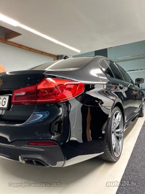 Black BMW 5 Series 2018 in Tallinn, with an engine capacity of 2.00 L and mileage of 85 thousand km for 26800 €, photo 3 on AUTOMOTO.COM.LV