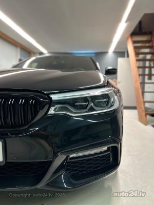 Black BMW 5 Series 2018 in Tallinn, with an engine capacity of 2.00 L and mileage of 85 thousand km for 26800 €, photo 4 on AUTOMOTO.COM.LV