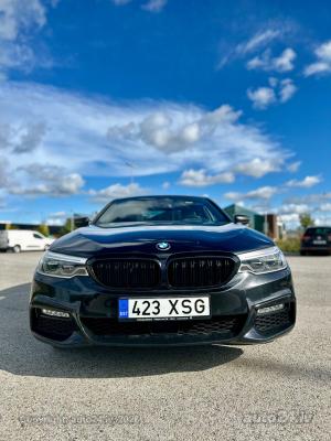 Black BMW 5 Series 2018 in Tallinn, with an engine capacity of 2.00 L and mileage of 85 thousand km for 26800 €, photo 5 on AUTOMOTO.COM.LV