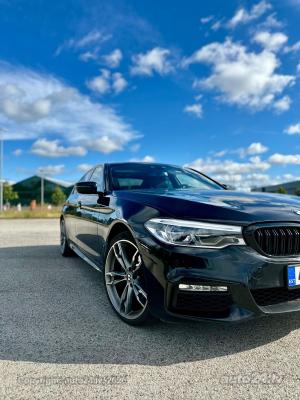 Black BMW 5 Series 2018 in Tallinn, with an engine capacity of 2.00 L and mileage of 85 thousand km for 26800 €, photo 6 on AUTOMOTO.COM.LV