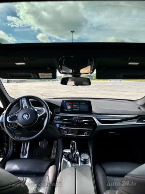 Black BMW 5 Series 2018 in Tallinn, with an engine capacity of 2.00 L and mileage of 85 thousand km for 26800 €, photo 10 on AUTOMOTO.COM.LV