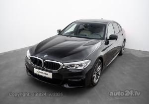 Melns BMW 5 Series 2018 Tallina, ar dzinēja tilpumu 3.00 L un nobraukumu 145 tūkst. km par 26899 €, foto  vietnē AUTOMOTO.COM.LV