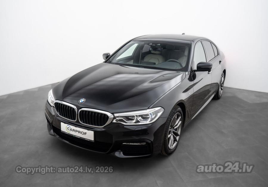 Melns BMW 5 Series 2018 Tallina, ar dzinēja tilpumu 3.00 L un nobraukumu 145 tūkst. km par 26899 €, foto 1 vietnē AUTOMOTO.COM.LV