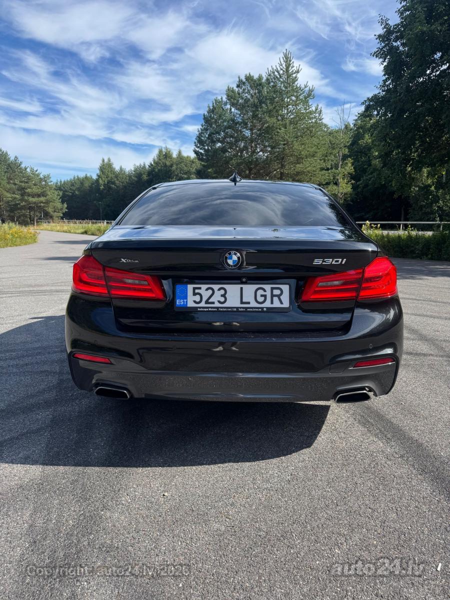 Melns BMW 5 Series 2018 Tallina, ar dzinēja tilpumu 2.00 L un nobraukumu 122 tūkst. km par 31000 €, foto 5 vietnē AUTOMOTO.COM.LV