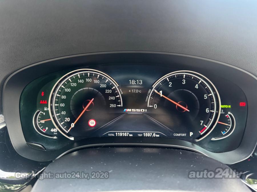 Melns BMW 5 Series 2018 Tallina, ar dzinēja tilpumu 2.00 L un nobraukumu 122 tūkst. km par 31000 €, foto 14 vietnē AUTOMOTO.COM.LV