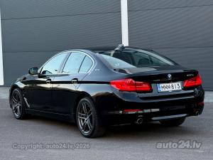 Black BMW 5 Series 2018 in Tallinn, with an engine capacity of 2.00 L and mileage of 208 thousand km for 14490 €, photo 5 on AUTOMOTO.COM.LV