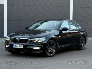 Melns BMW 5 Series 2018 Tallina, ar dzinēja tilpumu 2.00 L un nobraukumu 208 tūkst. km par 14490 €, foto  vietnē AUTOMOTO.COM.LV