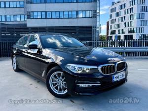 Black BMW 5 Series 2018 in Tallinn, with an engine capacity of 2.00 L and mileage of 211 thousand km for 14990 €, photo  on AUTOMOTO.COM.LV