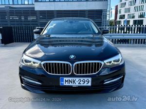 Black BMW 5 Series 2018 in Tallinn, with an engine capacity of 2.00 L and mileage of 211 thousand km for 14990 €, photo 4 on AUTOMOTO.COM.LV
