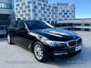 Black BMW 5 Series 2018 in Tallinn, with an engine capacity of 2.00 L and mileage of 211 thousand km for 14990 €, photo 5 on AUTOMOTO.COM.LV