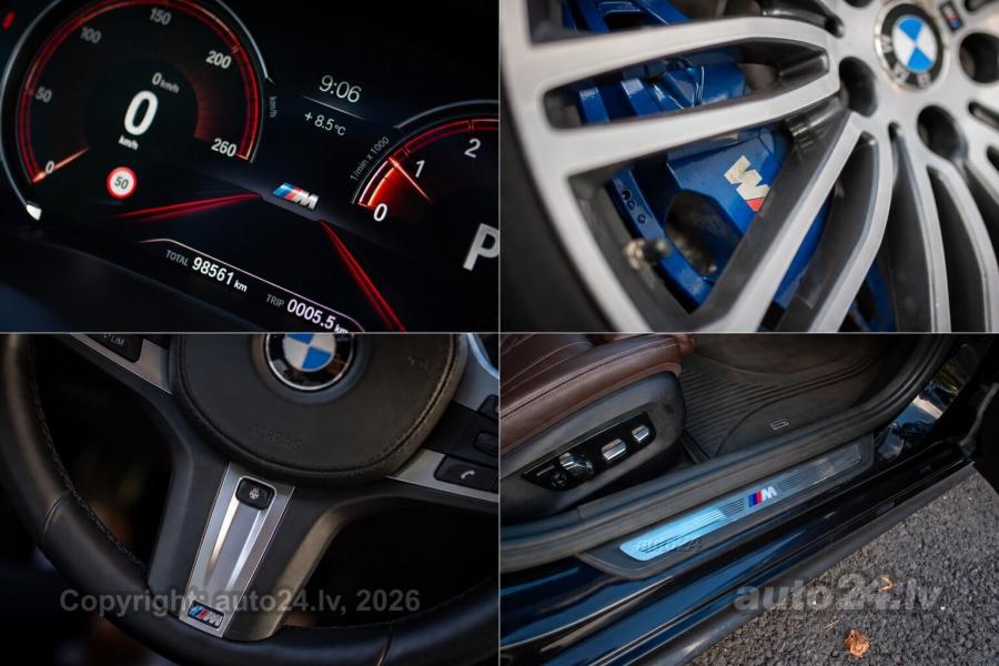 Melns BMW 5 Series 2018 Pērnava, ar dzinēja tilpumu 3.00 L un nobraukumu 99 tūkst. km par 34990 €, foto 12 vietnē AUTOMOTO.COM.LV