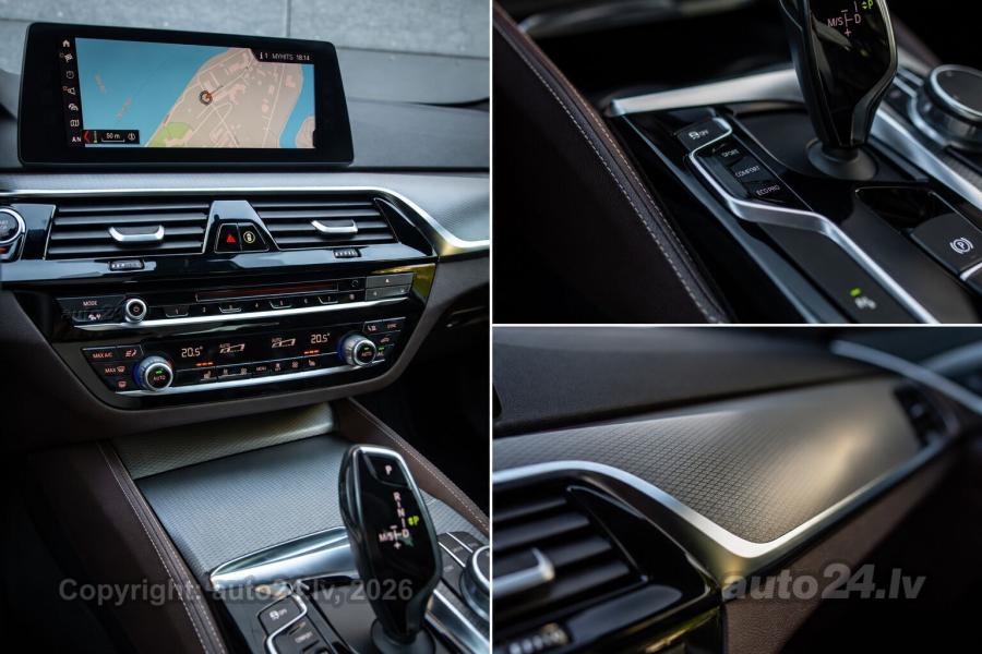 Melns BMW 5 Series 2018 Pērnava, ar dzinēja tilpumu 3.00 L un nobraukumu 99 tūkst. km par 34990 €, foto 14 vietnē AUTOMOTO.COM.LV