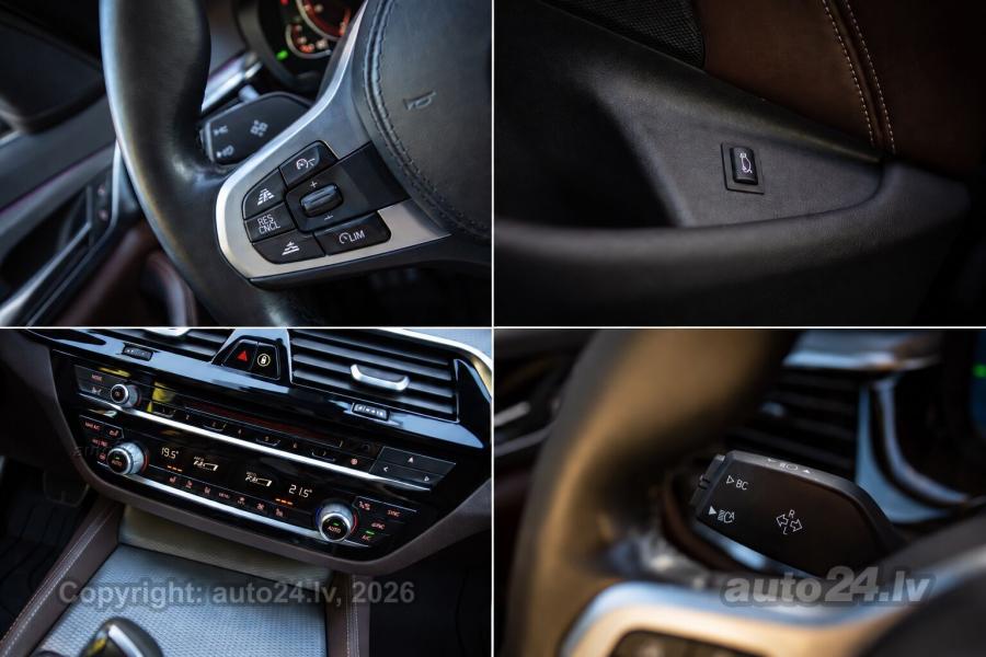Melns BMW 5 Series 2018 Pērnava, ar dzinēja tilpumu 3.00 L un nobraukumu 99 tūkst. km par 34990 €, foto 17 vietnē AUTOMOTO.COM.LV