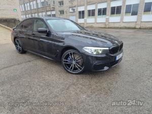 Black BMW 5 Series 2019 in Tallinn, with an engine capacity of 2.00 L and mileage of 156 thousand km for 25650 €, photo  on AUTOMOTO.COM.LV