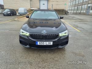 Black BMW 5 Series 2019 in Tallinn, with an engine capacity of 2.00 L and mileage of 156 thousand km for 25650 €, photo 3 on AUTOMOTO.COM.LV