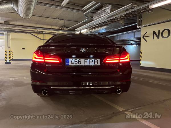 Black BMW 5 Series 2019 in Tallinn, with an engine capacity of 3.00 L and mileage of 92 thousand km for 42000 €, photo 6 on AUTOMOTO.COM.LV