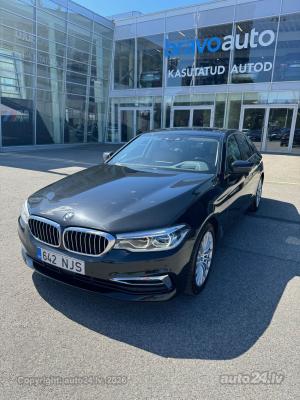 Black BMW 5 Series 2019 in Tallinn, with an engine capacity of 3.00 L and mileage of 240 thousand km for 27500 €, photo  on AUTOMOTO.COM.LV