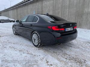 Black BMW 5 Series 2020 in Tallinn, with an engine capacity of 2.00 L and mileage of 162 thousand km for 29500 €, photo 6 on AUTOMOTO.COM.LV