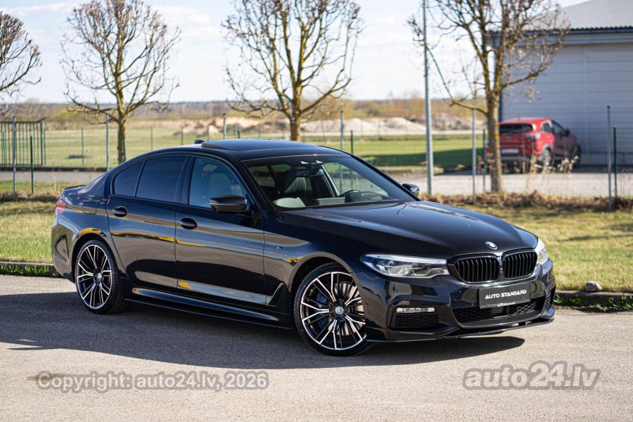 Melns BMW 5 Series 2020 Tartu, ar dzinēja tilpumu 3.00 L un nobraukumu 176 tūkst. km par 29900 €, foto 1 vietnē AUTOMOTO.COM.LV