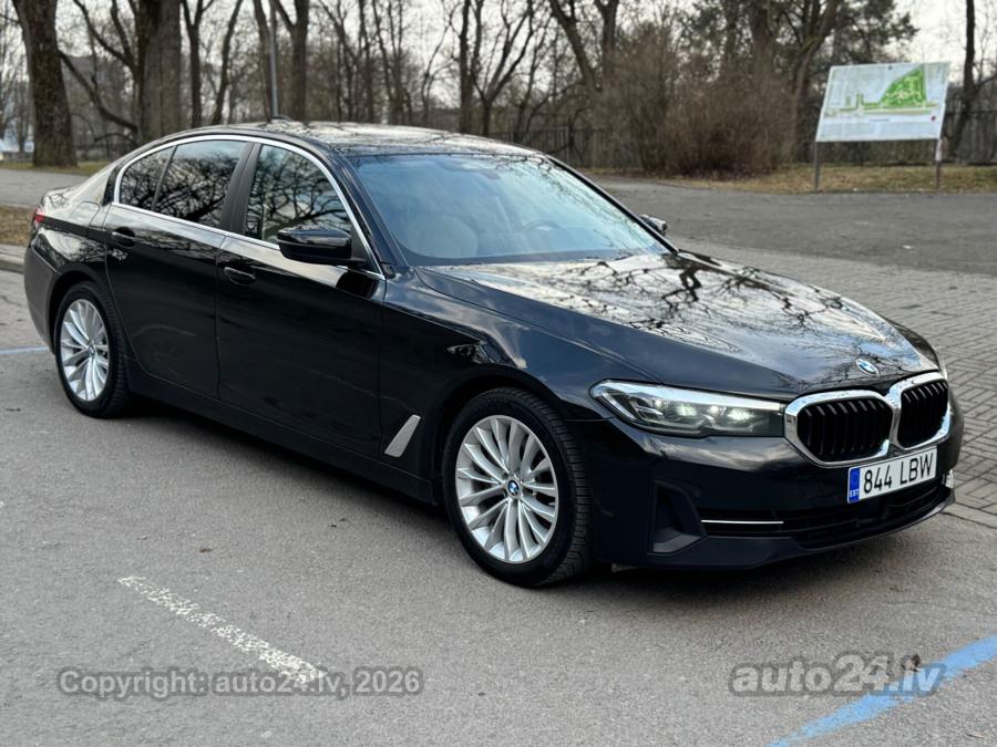 Melns BMW 5 Series 2020 Tallina, ar dzinēja tilpumu 2.00 L un nobraukumu 165 tūkst. km par 26900 €, foto 1 vietnē AUTOMOTO.COM.LV