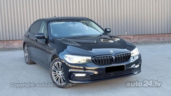 Black BMW 5 Series 2020 in Tallinn, with an engine capacity of 2.00 L and mileage of 196 thousand km for 21900 €, photo 1 on AUTOMOTO.COM.LV