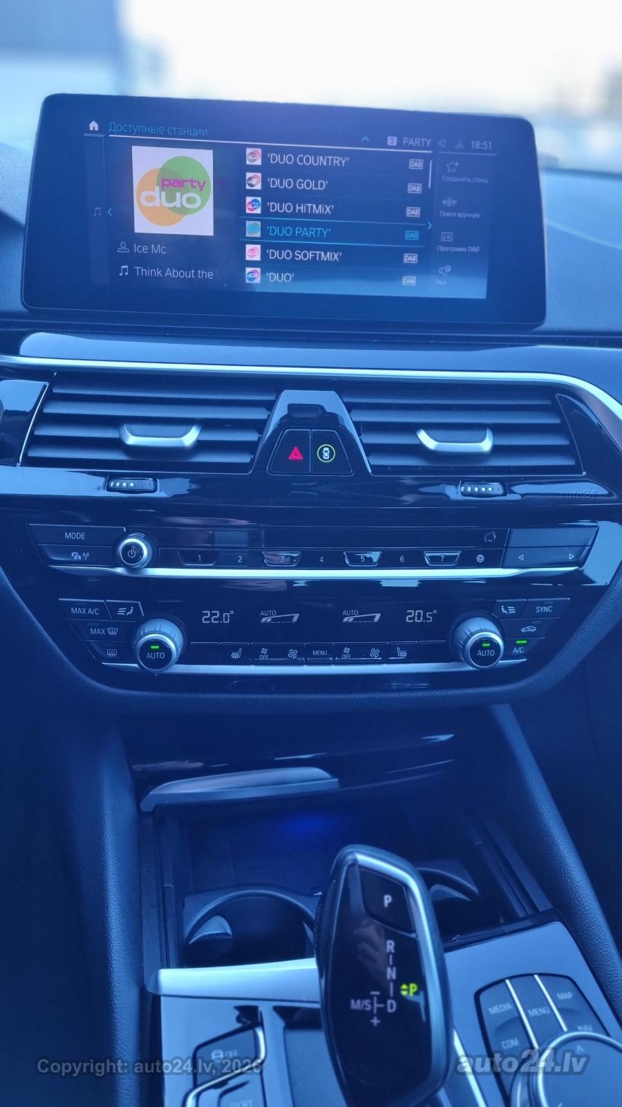 Melns BMW 5 Series 2020 Tallina, ar dzinēja tilpumu 2.00 L un nobraukumu 196 tūkst. km par 21900 €, foto 13 vietnē AUTOMOTO.COM.LV