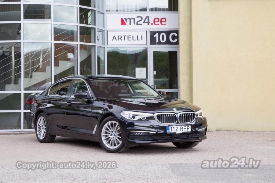Melns BMW 5 Series 2020 Tallina, ar dzinēja tilpumu 2.00 L un nobraukumu 71 tūkst. km par 22990 €, foto 1 vietnē AUTOMOTO.COM.LV