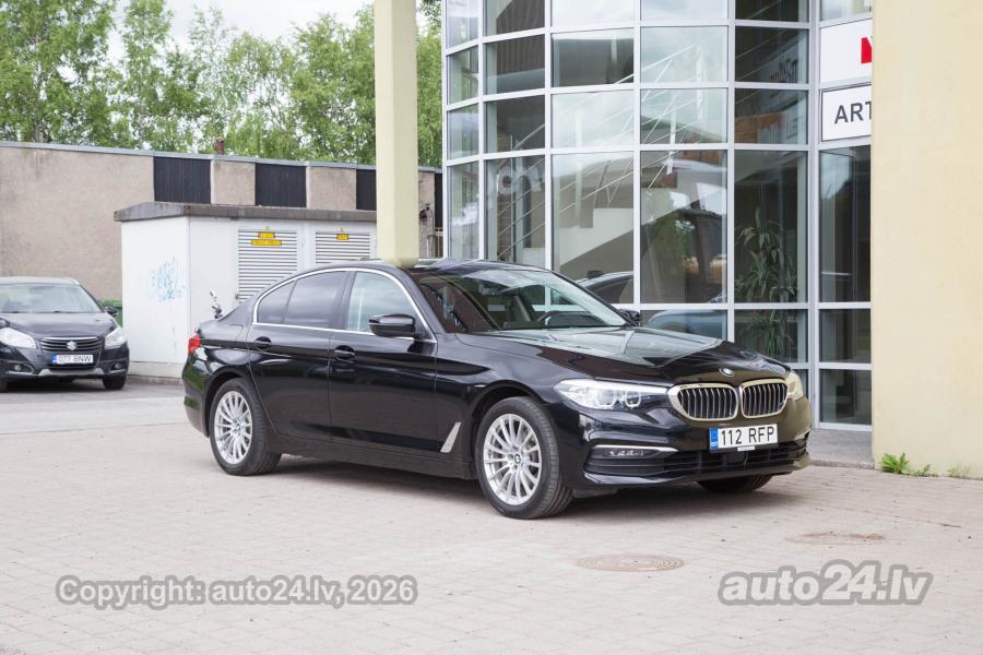 Melns BMW 5 Series 2020 Tallina, ar dzinēja tilpumu 2.00 L un nobraukumu 71 tūkst. km par 22990 €, foto 5 vietnē AUTOMOTO.COM.LV