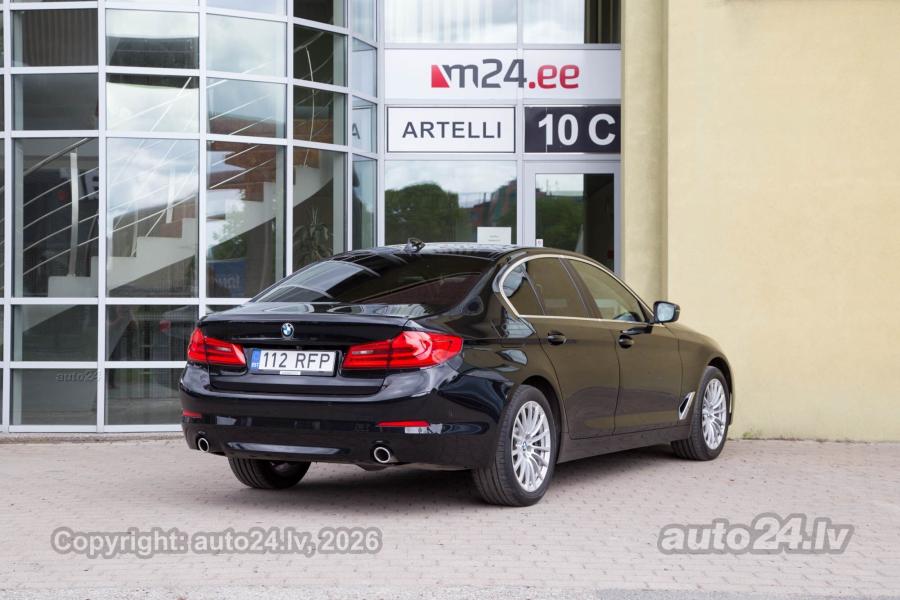 Melns BMW 5 Series 2020 Tallina, ar dzinēja tilpumu 2.00 L un nobraukumu 71 tūkst. km par 22990 €, foto 9 vietnē AUTOMOTO.COM.LV