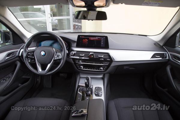Black BMW 5 Series 2020 in Tallinn, with an engine capacity of 2.00 L and mileage of 71 thousand km for 22990 €, photo 9 on AUTOMOTO.COM.LV
