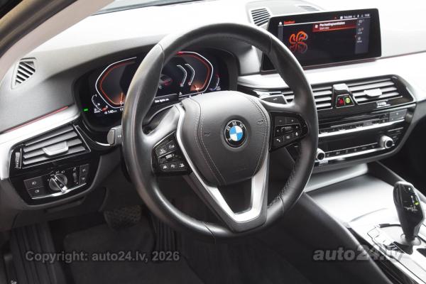 Black BMW 5 Series 2020 in Tallinn, with an engine capacity of 2.00 L and mileage of 71 thousand km for 22990 €, photo 10 on AUTOMOTO.COM.LV