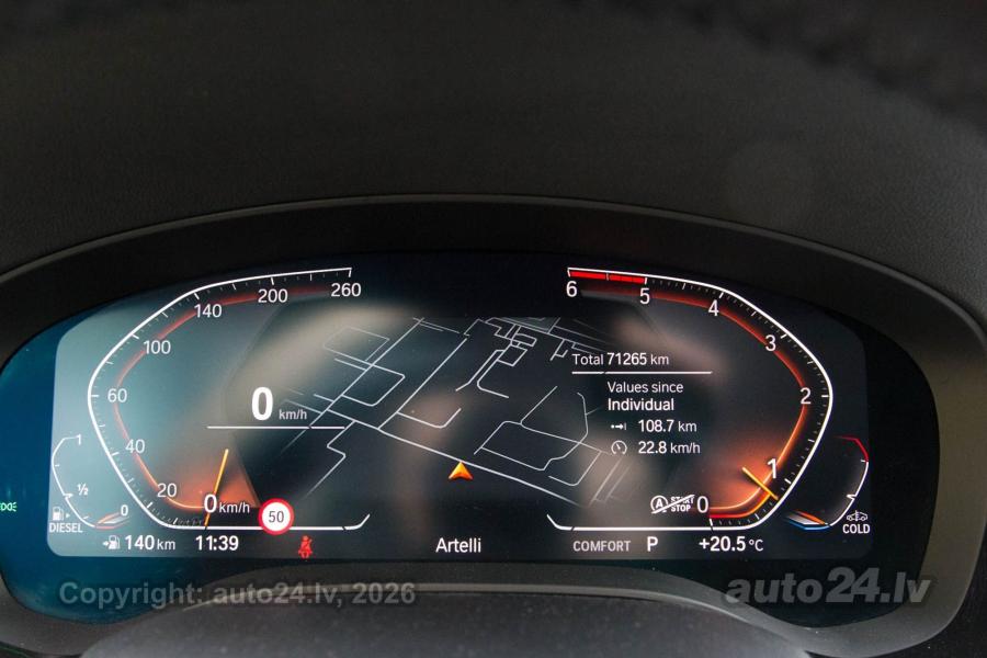 Melns BMW 5 Series 2020 Tallina, ar dzinēja tilpumu 2.00 L un nobraukumu 71 tūkst. km par 22990 €, foto 12 vietnē AUTOMOTO.COM.LV