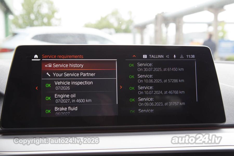 Melns BMW 5 Series 2020 Tallina, ar dzinēja tilpumu 2.00 L un nobraukumu 71 tūkst. km par 22990 €, foto 18 vietnē AUTOMOTO.COM.LV