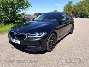 Melns BMW 5 Series 2020 Tallina, ar dzinēja tilpumu 2.00 L un nobraukumu 64 tūkst. km par 35600 €, foto  vietnē AUTOMOTO.COM.LV