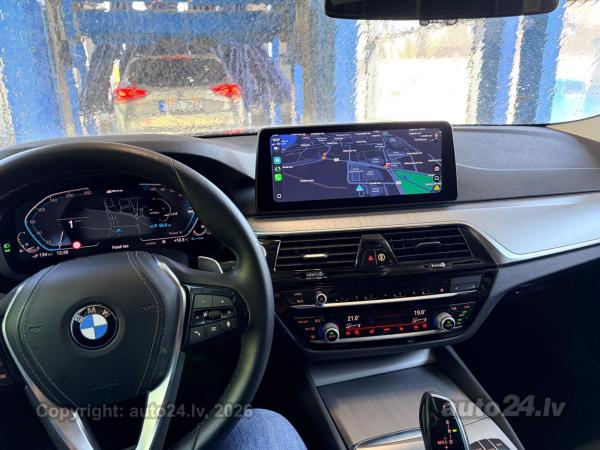 Black BMW 5 Series 2020 in Tallinn, with an engine capacity of 2.00 L and mileage of 64 thousand km for 35600 €, photo 9 on AUTOMOTO.COM.LV