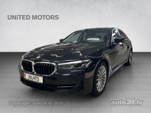 Black BMW 5 Series 2020 in Tallinn, with an engine capacity of 2.00 L and mileage of 104 thousand km for 29900 €, photo  on AUTOMOTO.COM.LV