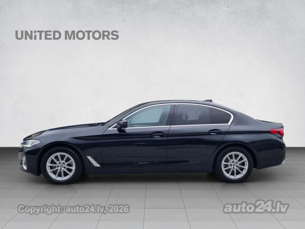 Black BMW 5 Series 2020 in Johvi, with an engine capacity of 2.00 L and mileage of 86 thousand km for 33900 €, photo 10 on AUTOMOTO.COM.LV