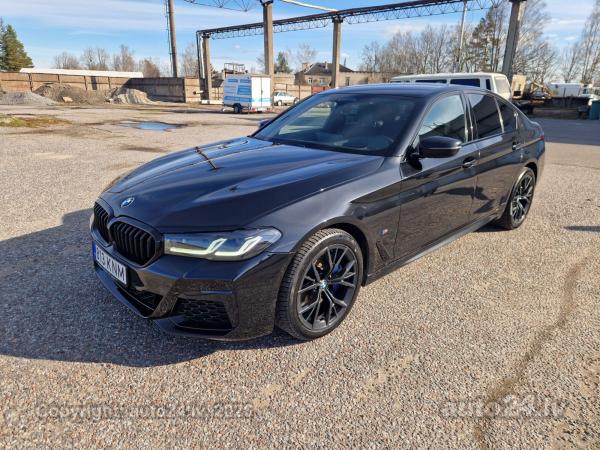 Melns BMW 5 Series 2021 Tallina, ar dzinēja tilpumu 3.00 L un nobraukumu 161 tūkst. km par 38900 €, foto 5 vietnē AUTOMOTO.COM.LV