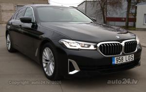 Black BMW 5 Series 2021 in Tallinn, with an engine capacity of 2.00 L and mileage of 153 thousand km for 28900 €, photo  on AUTOMOTO.COM.LV