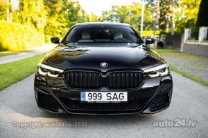 Black BMW 5 Series 2021 in Tallinn, with an engine capacity of 2.00 L and mileage of 153 thousand km for 26900 €, photo 3 on AUTOMOTO.COM.LV