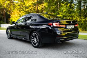 Black BMW 5 Series 2021 in Tallinn, with an engine capacity of 2.00 L and mileage of 153 thousand km for 26900 €, photo 5 on AUTOMOTO.COM.LV