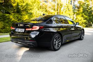 Black BMW 5 Series 2021 in Tallinn, with an engine capacity of 2.00 L and mileage of 153 thousand km for 26900 €, photo 7 on AUTOMOTO.COM.LV