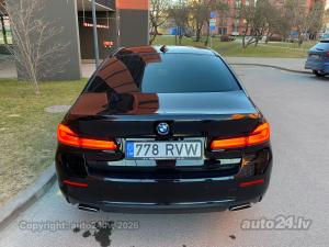 Black BMW 5 Series 2022 in Tallinn, with an engine capacity of 2.00 L and mileage of 111 thousand km for 33900 €, photo 9 on AUTOMOTO.COM.LV