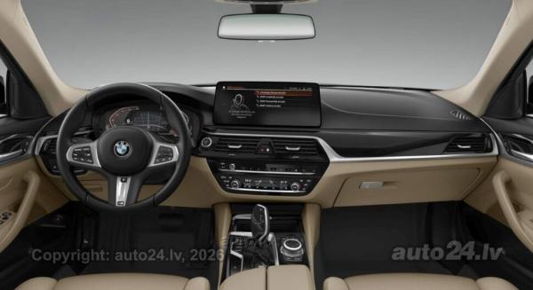 Black BMW 5 Series 2022 in Tallinn, with an engine capacity of 2.00 L and mileage of 46 thousand km for 37900 €, photo 2 on AUTOMOTO.COM.LV